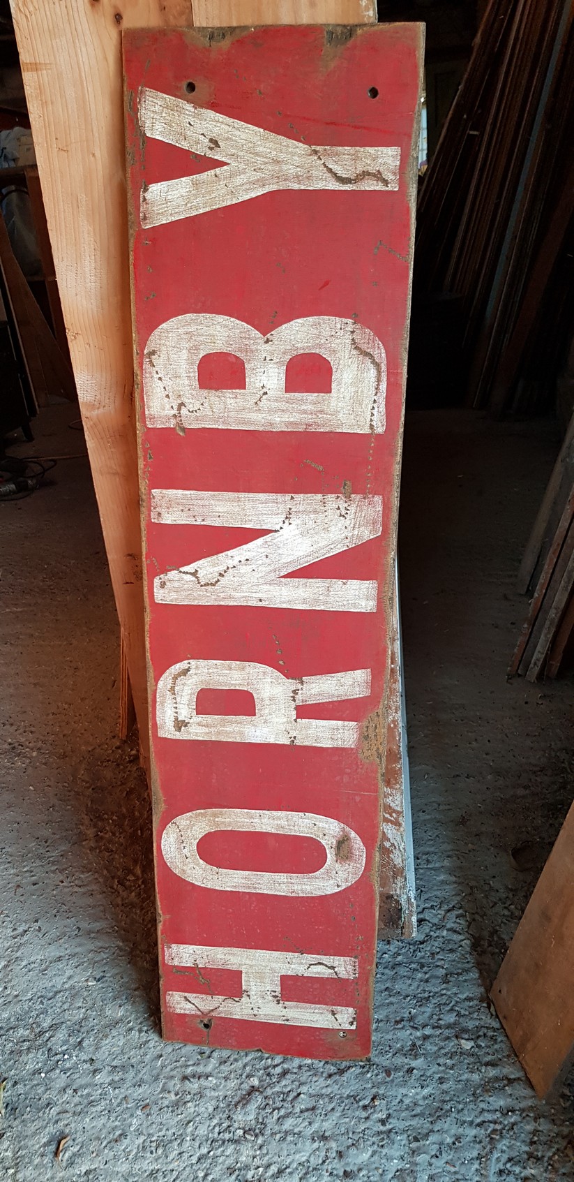 hornby sign (1) – The Cowshed